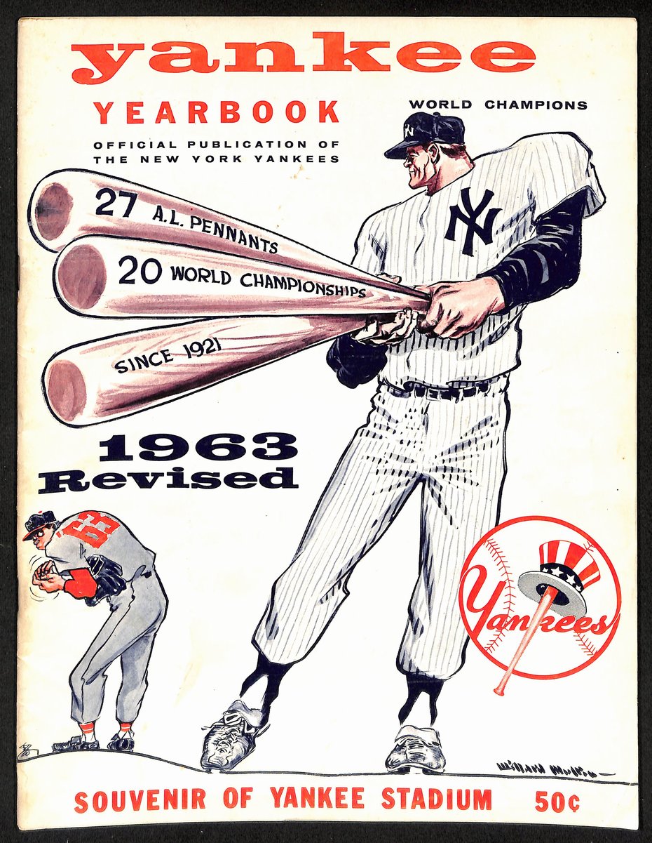New York Yankees 1963 Yearbook Revised Yankee Stadium 202046 – Best ...