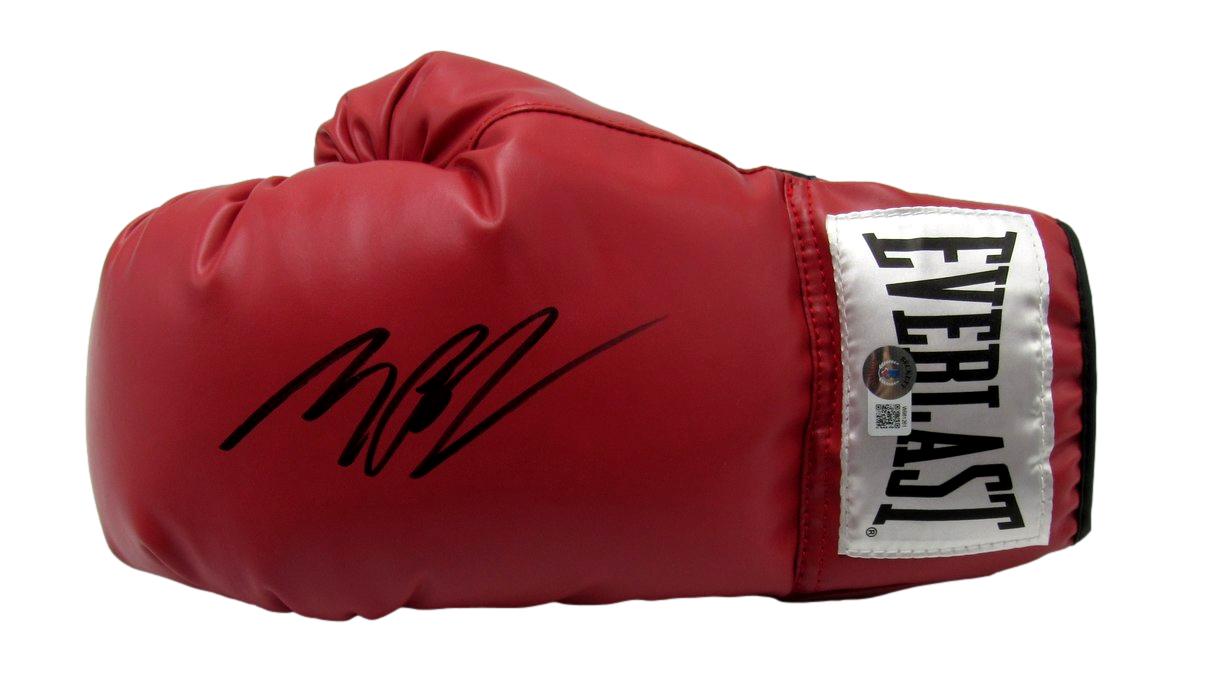 Michael B. Jordan Autographed Red Left Boxing Glove "Creed" Beckett 18 ...